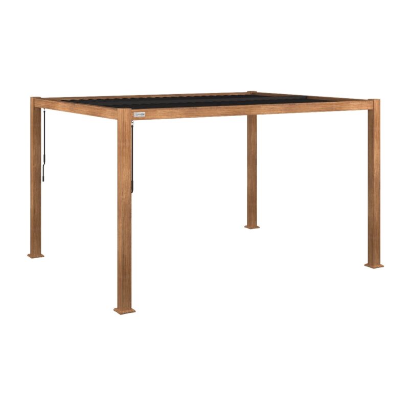Como 3m x 4m Frame Only Pergola – Wood Effect – PergolaPlus outdoor ...